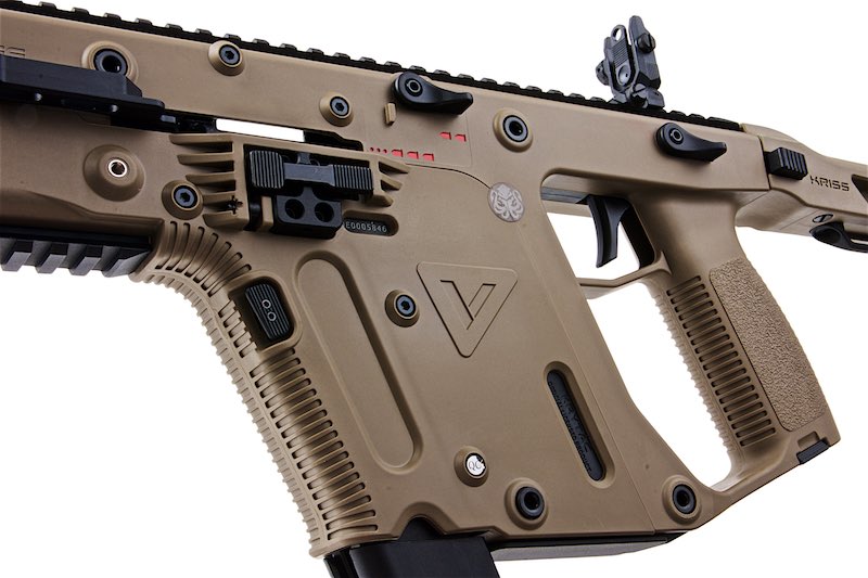 KRYTAC KRISS USA Licensed KRISS Vector GBB (FDE) – BlackBlitz Airsoft
