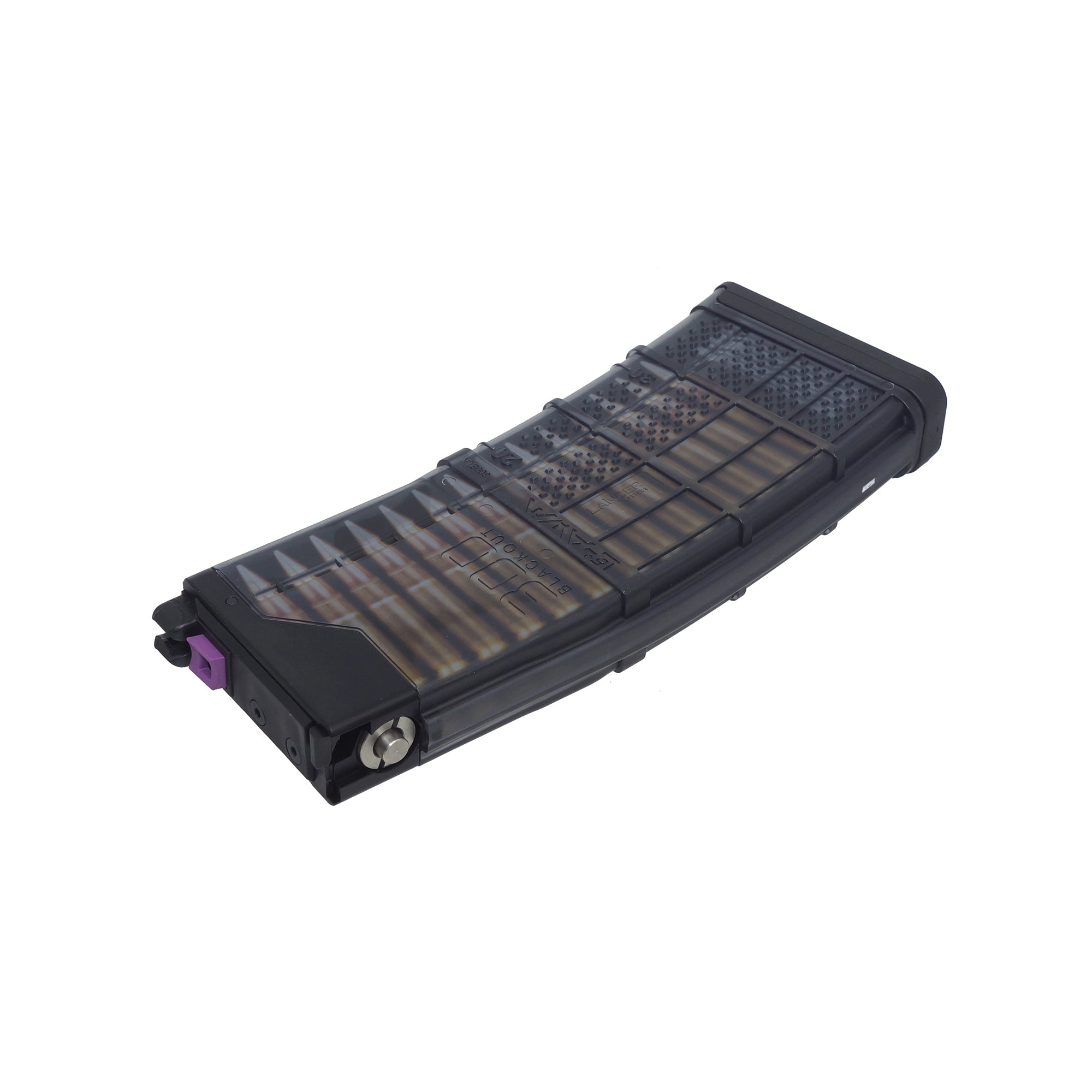 EMG x CYMA CGS 30rd Lancer L5AWM .300BLK-style MWS Gas Magazine (Black ...