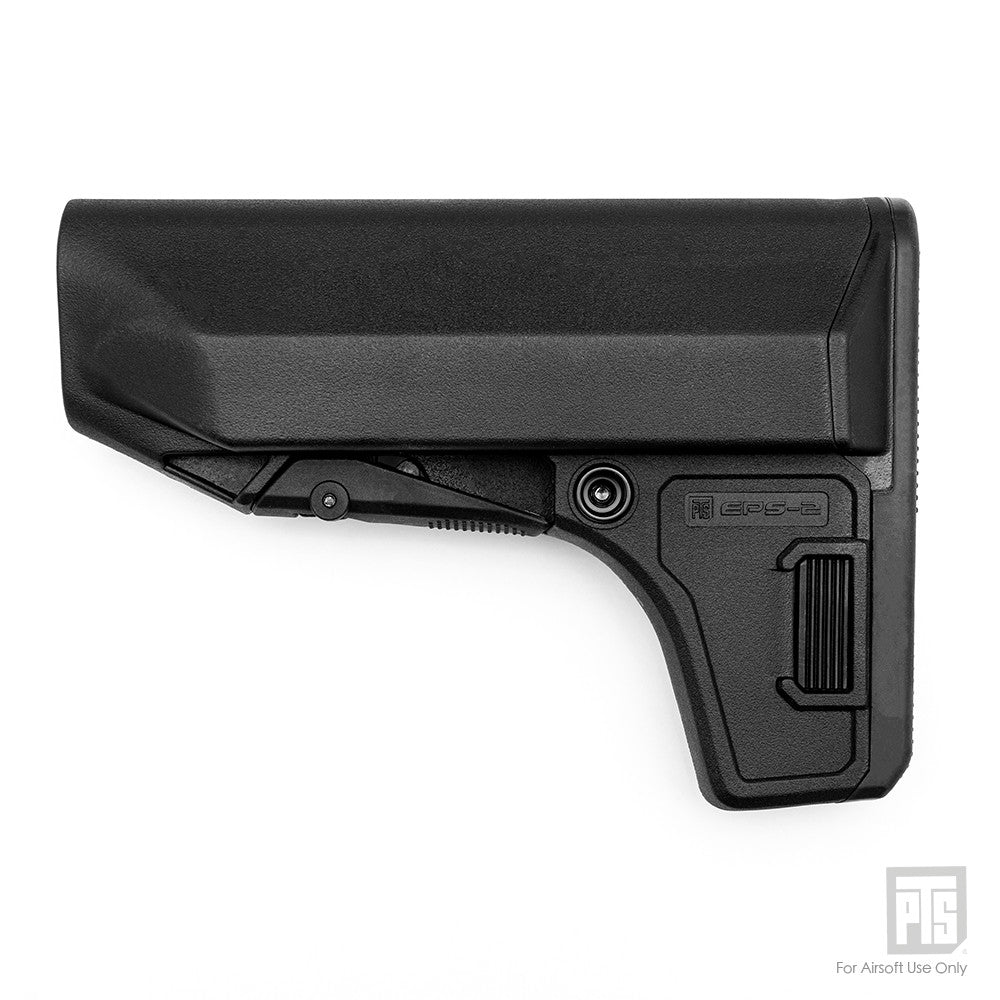PTS Enhanced Polymer Stock-2 (EPS-2) (Black / Tan) – BlackBlitz Airsoft