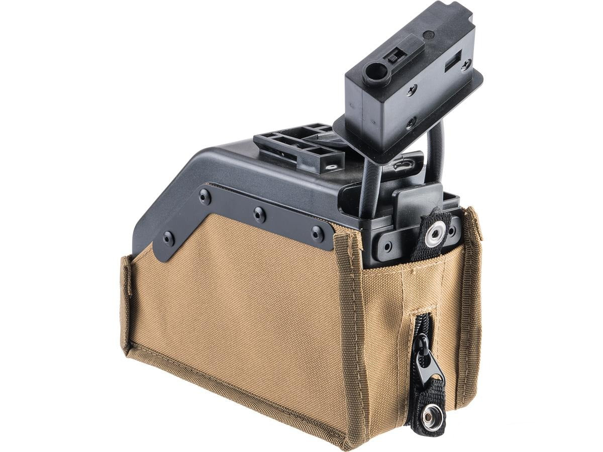 Cybergun 2000rd M249 Auto-Widing AEG Box Magazine – BlackBlitz Airsoft