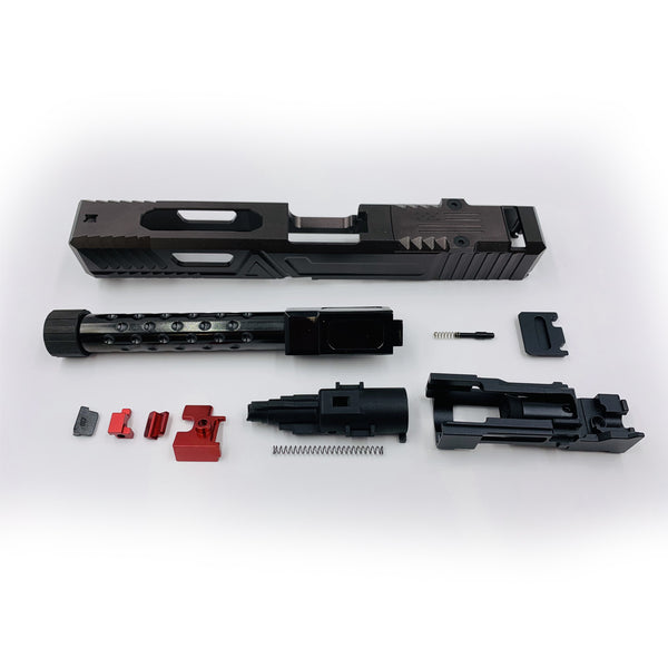 Ace1Arms WE/TM/KJW G17/G18 Aluminum Upgrade Slide Kit (A-Style ...